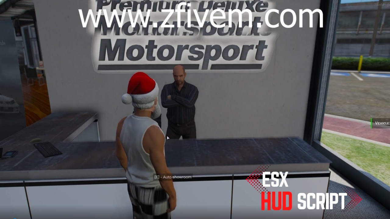 Esx Hud Script – Clean & Customizable UI for RP Servers