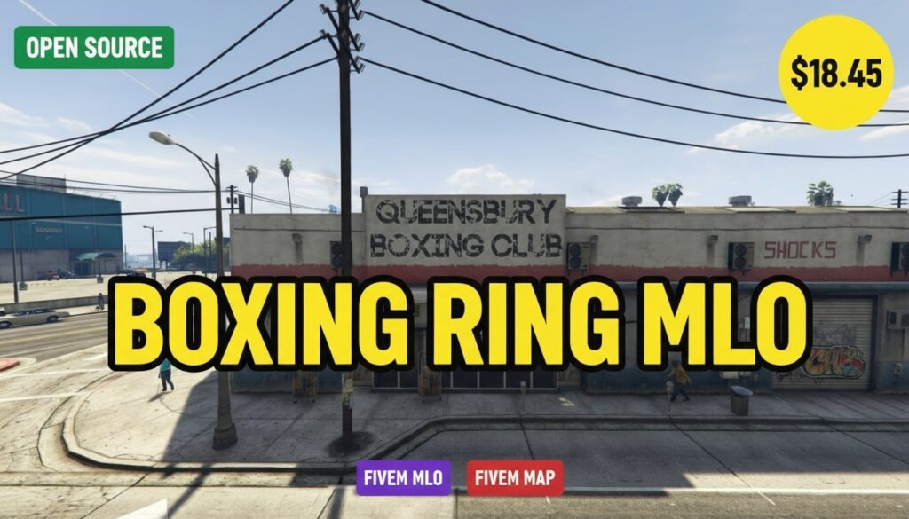 Fivem Boxing Ring MLO | Best Open Source Combat Sports Venue