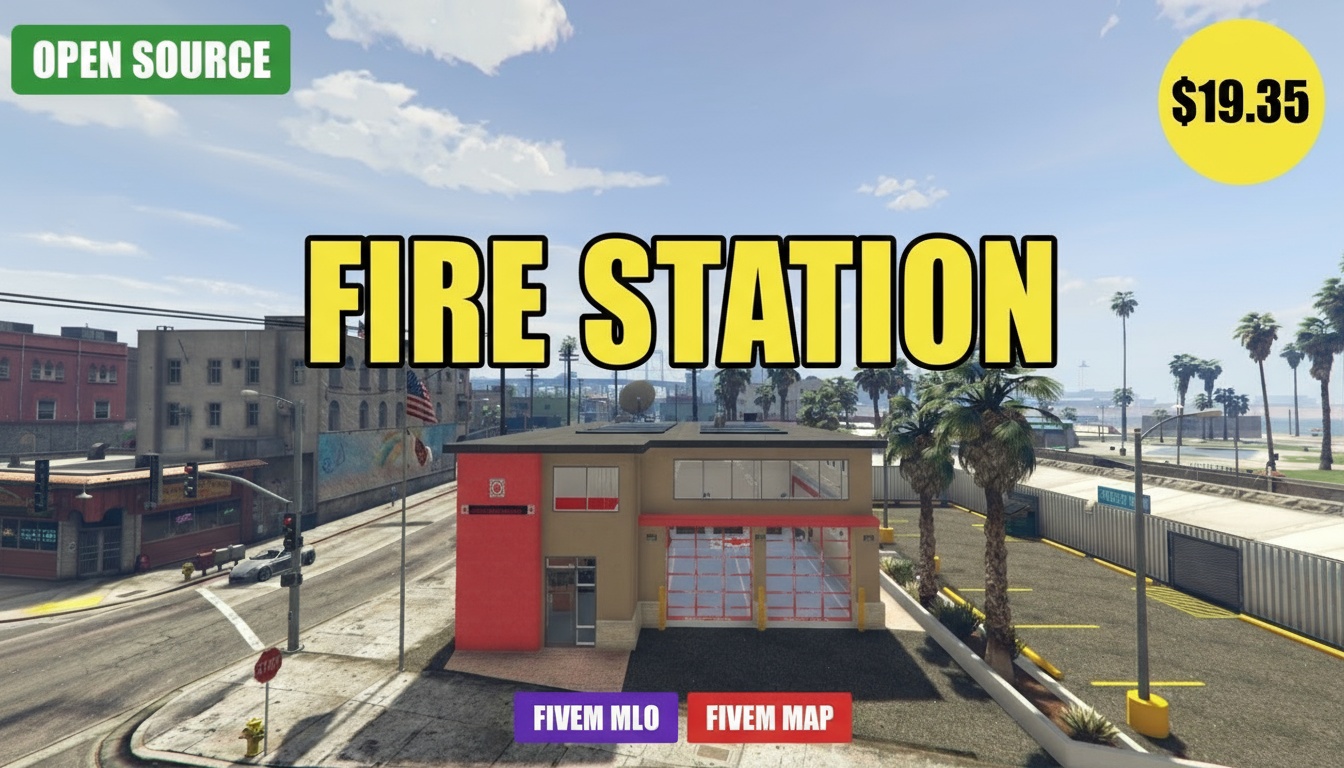Fivem Fire Station MLO | Best Open Source Emergency Services ...